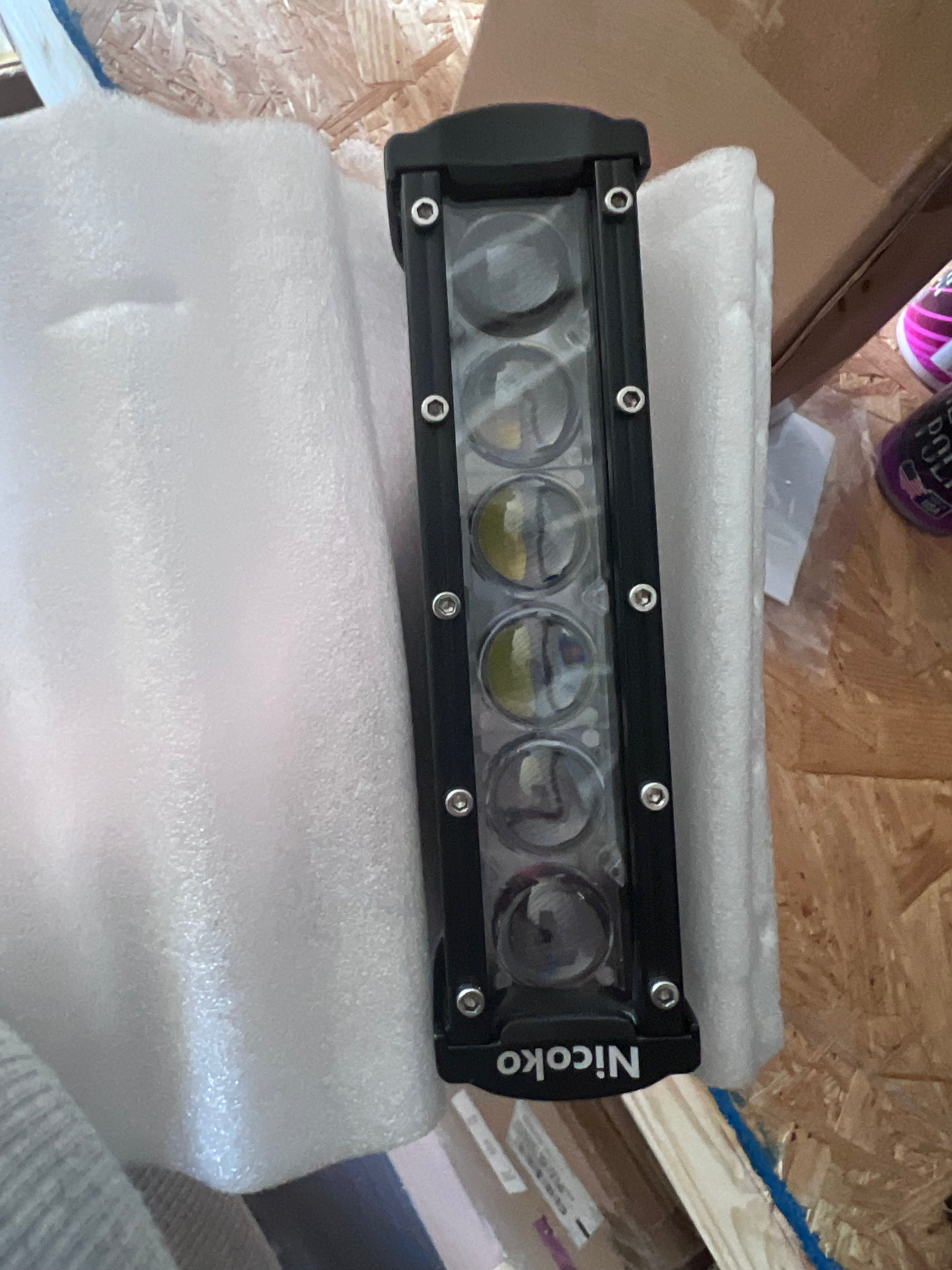 7inch White/Amber fog light – MK Led Custom Lighting